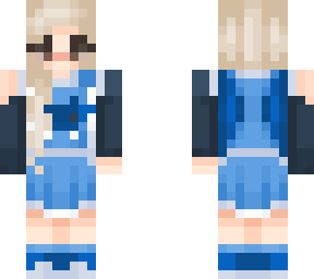 MCC 24 Blue Bats Sylvee | Minecraft Skin