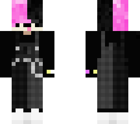 Non Binary Nonbinary Pink Hair Minecraft Skins