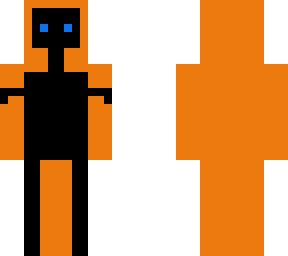 orange robot | Minecraft Skin