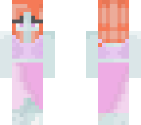 pink mermaid | Minecraft Skins