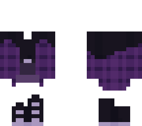 violet lights - outfit base | Minecraft Skin