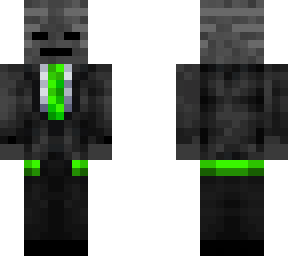 wither with a suit | Minecraft Skins