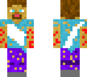 Wounded Steve | Minecraft Skin