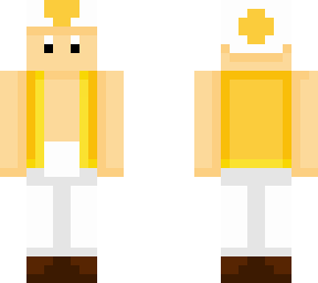 Yellow Toad | Minecraft Skin