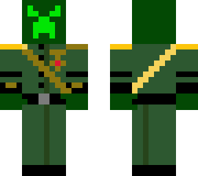 Army creeper | Minecraft Skin