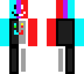 Blue And Red Derpy | Minecraft Skin