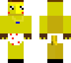 Drippy Detective Pikachu | Minecraft Skin
