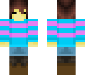 Frisk Minecraft Skins