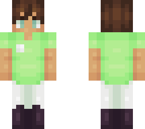 Green and Roses - DDR | Minecraft Skin