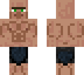 Jacked Villager V3 | Minecraft Skin