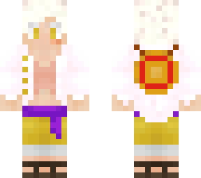 luffy de la u | Minecraft Skins