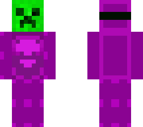 Masked Creeper | Minecraft Skin