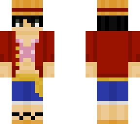 monkey d luffy | Minecraft Skins
