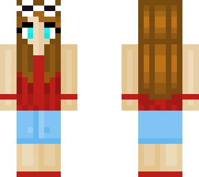 Summer Girl Minecraft Skins