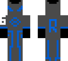 Neon Blue Minecraft Skins