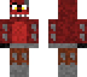 withered foxy | Minecraft Skins