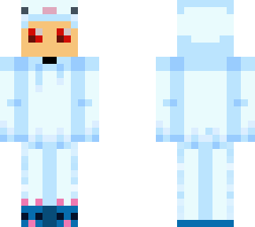Axo blue | Minecraft Skin