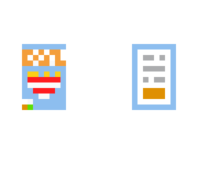 Cereal packet | Minecraft Skin