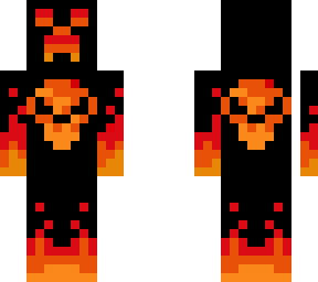 Fire Skin | Minecraft Skin