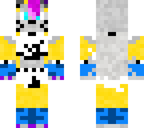 glamrock cari the fox! | Minecraft Skin