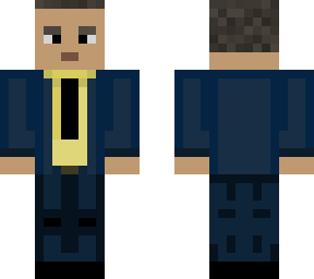 Gustavo Fring -Blue Suit- (Breaking Bad) | Minecraft Skin