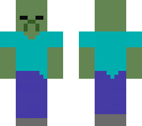 Simplified Zombie | Minecraft Skin