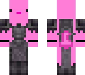 strong axolotl | Minecraft Skin