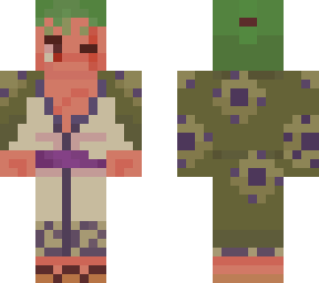 zoro wano | Minecraft Skin