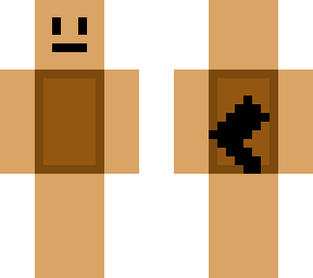 Carl the NPC (With gun and fixed) | Minecraft Skin