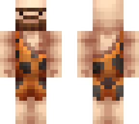 caveman with unibrow | Minecraft Skin