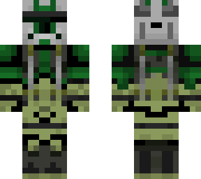 Commander Gree | Minecraft Skin