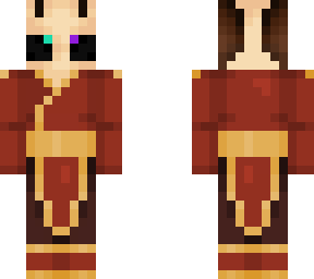 Fire Bender Minecraft Skins