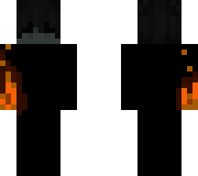fire hand | Minecraft Skin