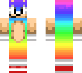 Hyper sonic | Minecraft Skin