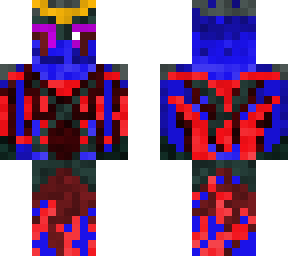 Multiversal warrior King | Minecraft Skin