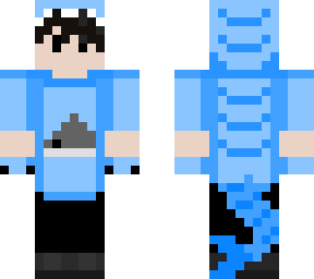 OGG Sharkie Suit | Minecraft Skin
