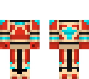 redstone riot v2 | Minecraft Skin