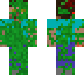 zombie steve | Minecraft Skin