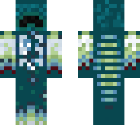 Cool Warden mob | Minecraft Skin