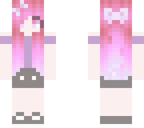 Pink Hair Minecraft Skins