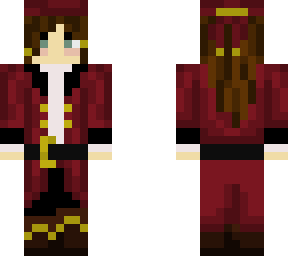Pirate captain girl | Minecraft Skin