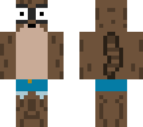 Rigby with the mullet | Minecraft Skin
