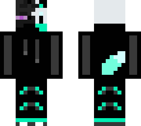 half enderman | Minecraft Skins