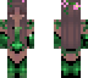 Black Poison Ivy :)) | Minecraft Skin