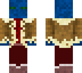 Blue Enderman Minecraft Skins