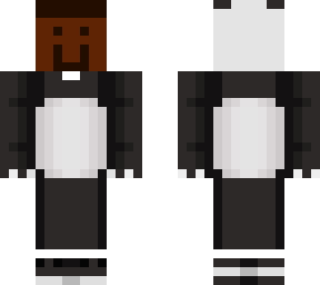 Brown panda | Minecraft Skin