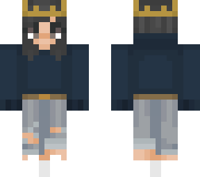 Blue Girl Minecraft Skins