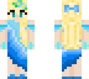 Blue Girl Minecraft Skins