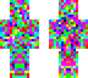 Glitch from Error 422 | Minecraft Skin