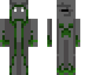Green and Gold Sorcerer | Minecraft Skin
